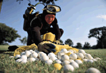 What It's Like To Be a Golf Ball Diver | Scuba Diving
