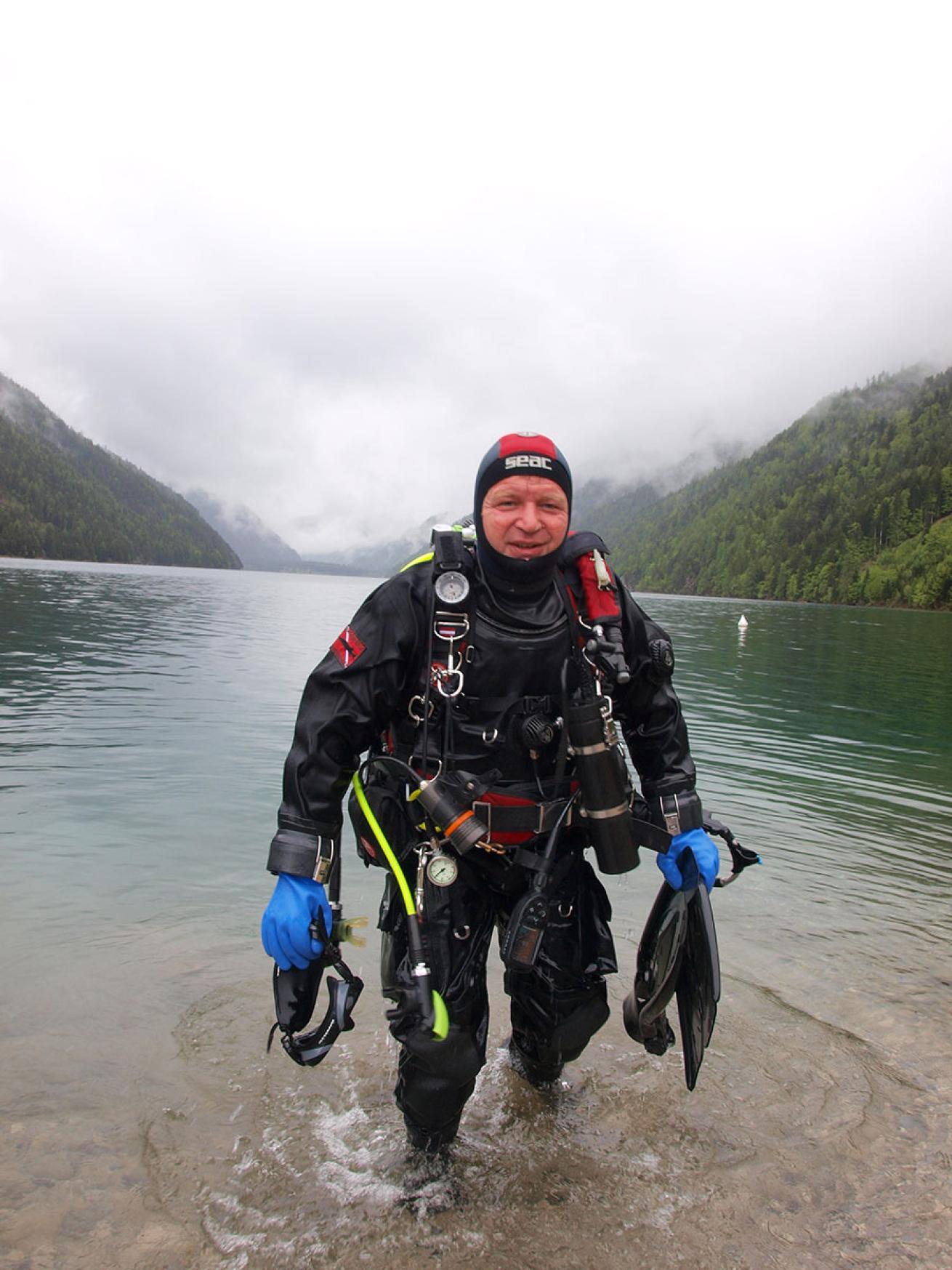 Diving Austria's "White Sea" — The Caribbean of the Alps | Scuba Diving