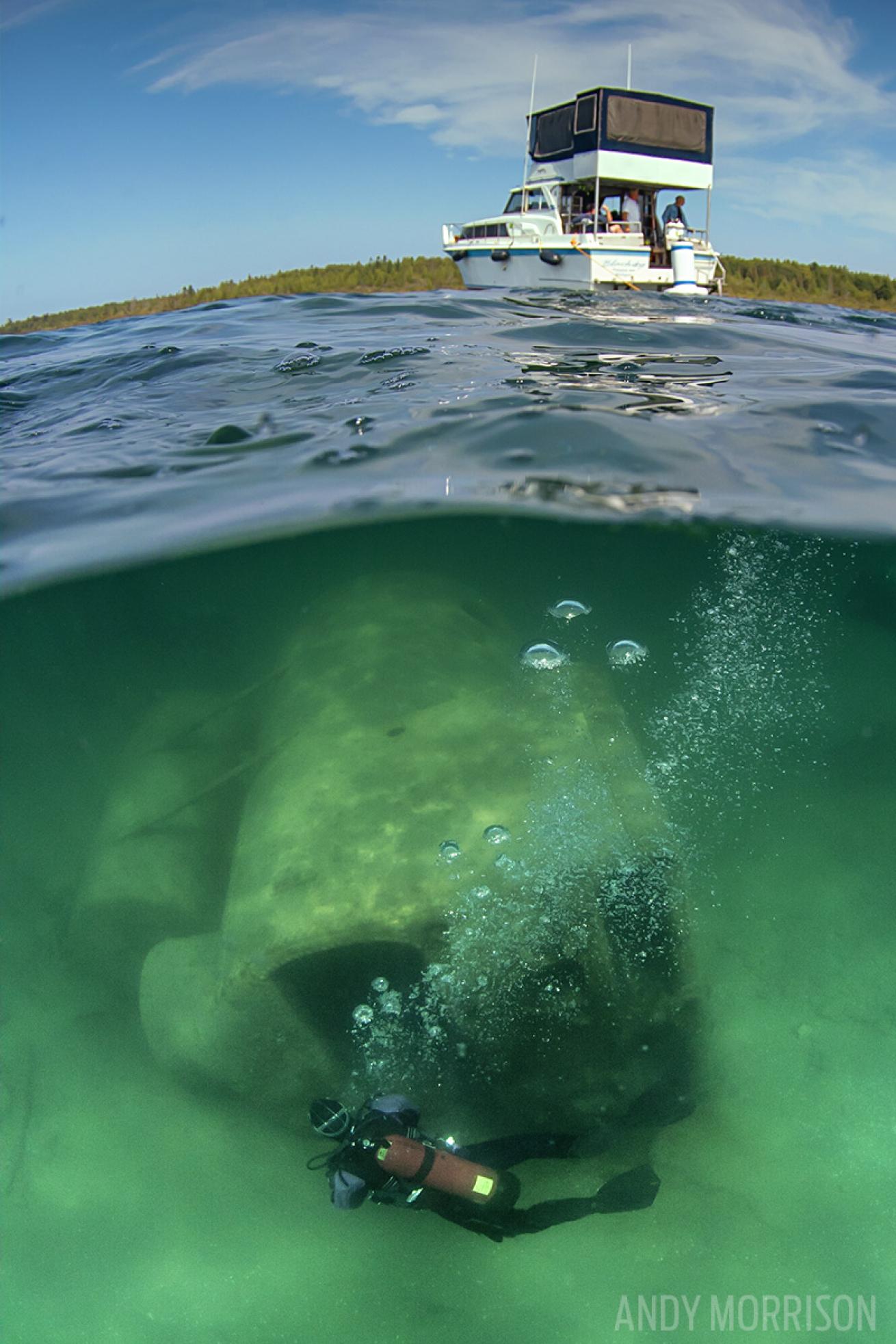 Diving Shipwrecks in Michigan's Thunder Bay National Marine Sanctuary ...
