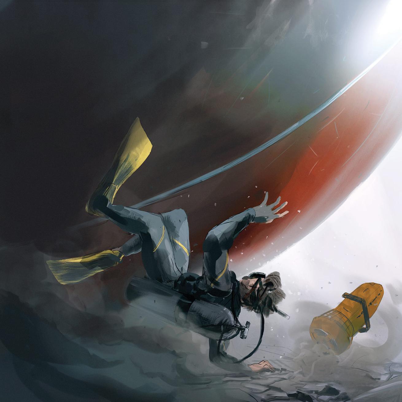 Trapped and Alone Under a Shipwreck: Diver on DPV Learns a Lesson For ...