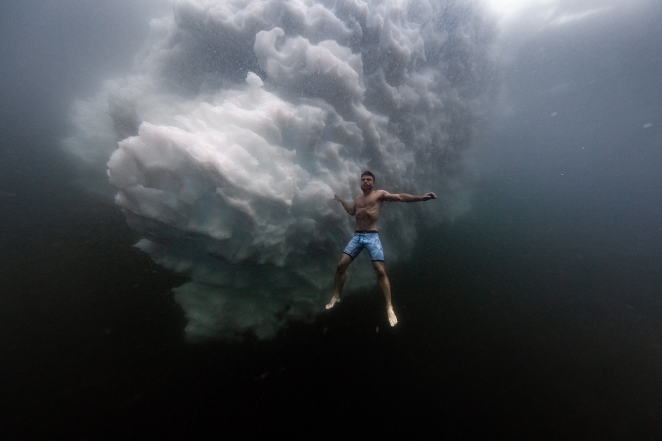 VIDEO: What It's Like to Freedive a Glacier—Without a Wetsuit | Scuba ...