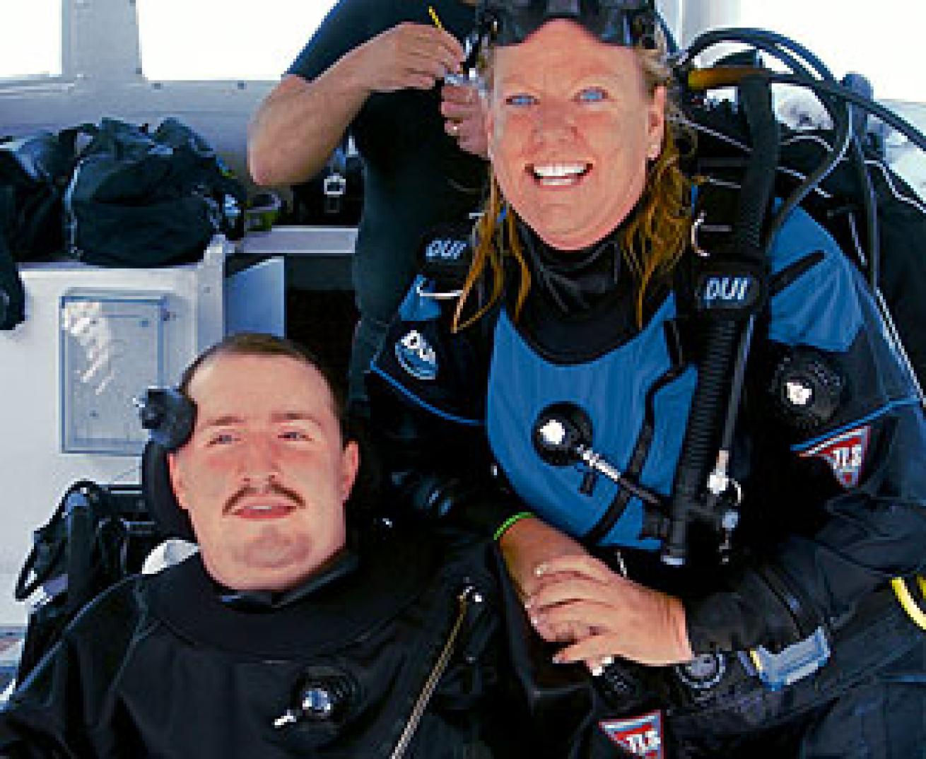 Museum Honors paralyzed Diver | Scuba Diving
