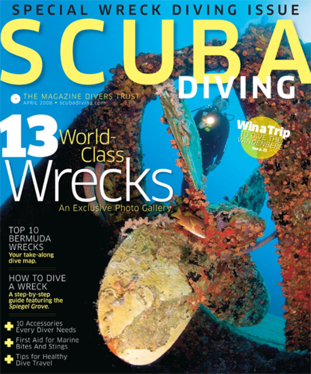 Classic Scuba Diving Magazine Covers | Scuba Diving