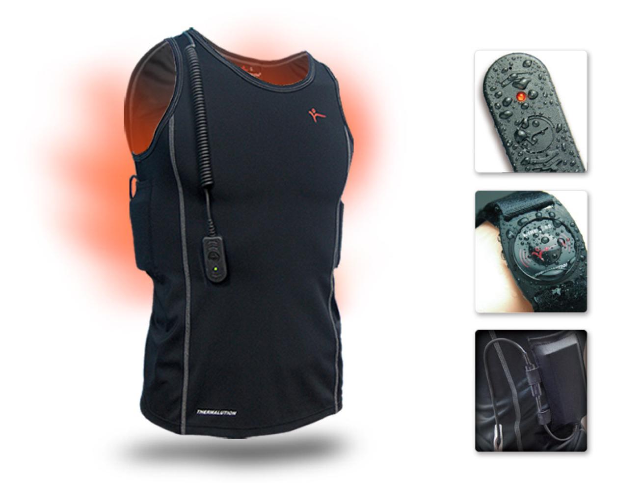 Thermalution Blue Grade Power Heated Undersuit | Scuba Diving