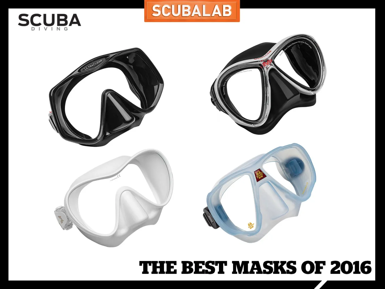 Best Scuba Masks: 2016 Mask Review from ScubaLab | Scuba Diving