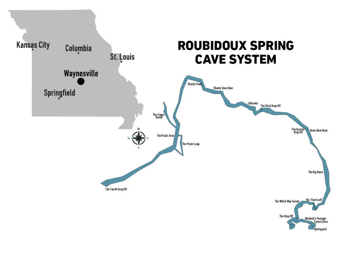 Cave Diving the Intricate Underwater Passages of Missouri's Roubidoux ...