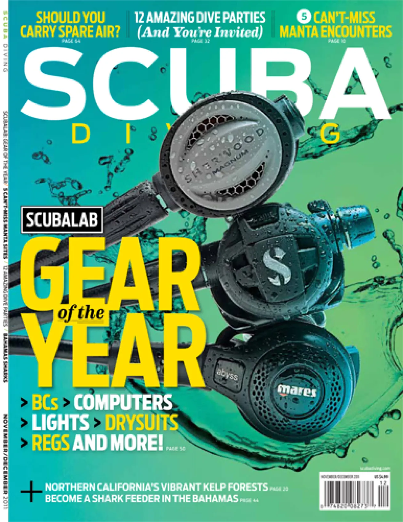 Classic Scuba Diving Magazine Covers | Scuba Diving
