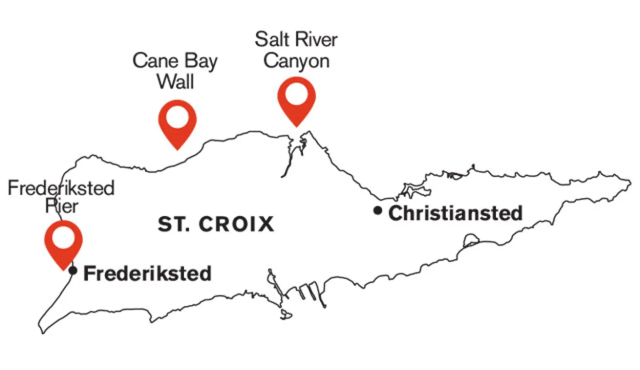 USVI Love Triangle: St. Thomas, St. John & St. Croix | Scuba Diving