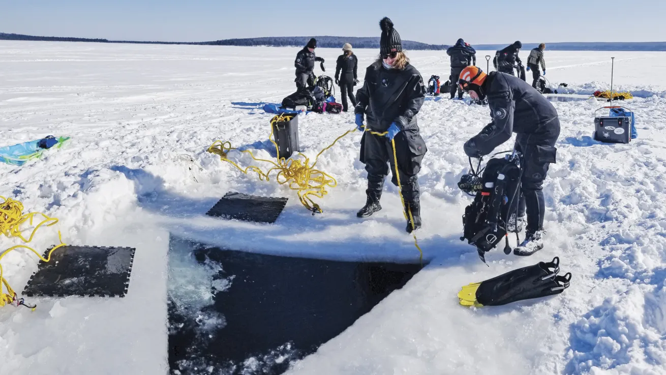 Introduction to Ice Diving | Scuba Diving