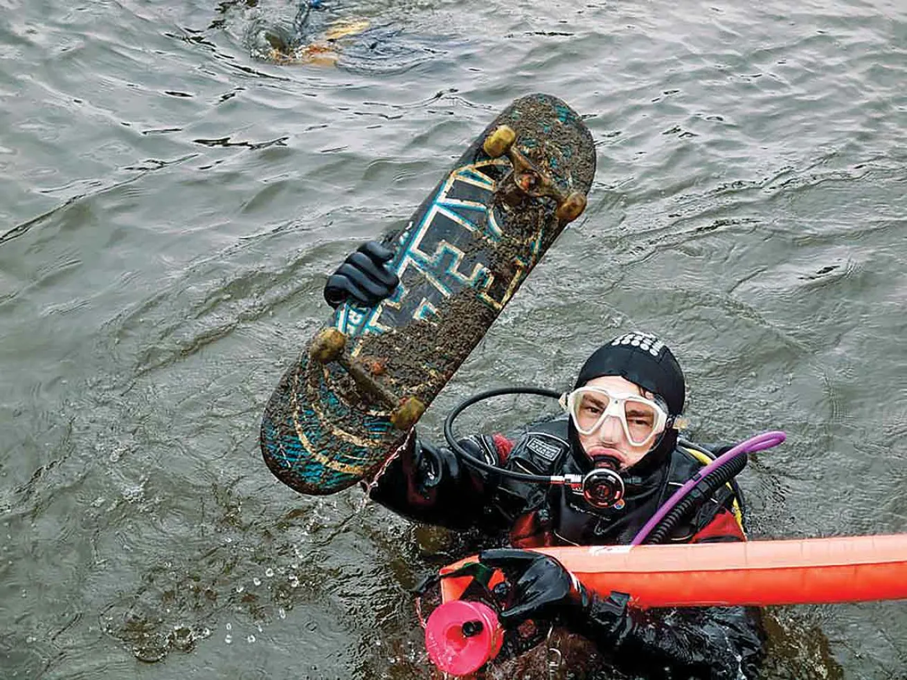 Project AWARE's Strangest Underwater Trash Discoveries | Scuba Diving