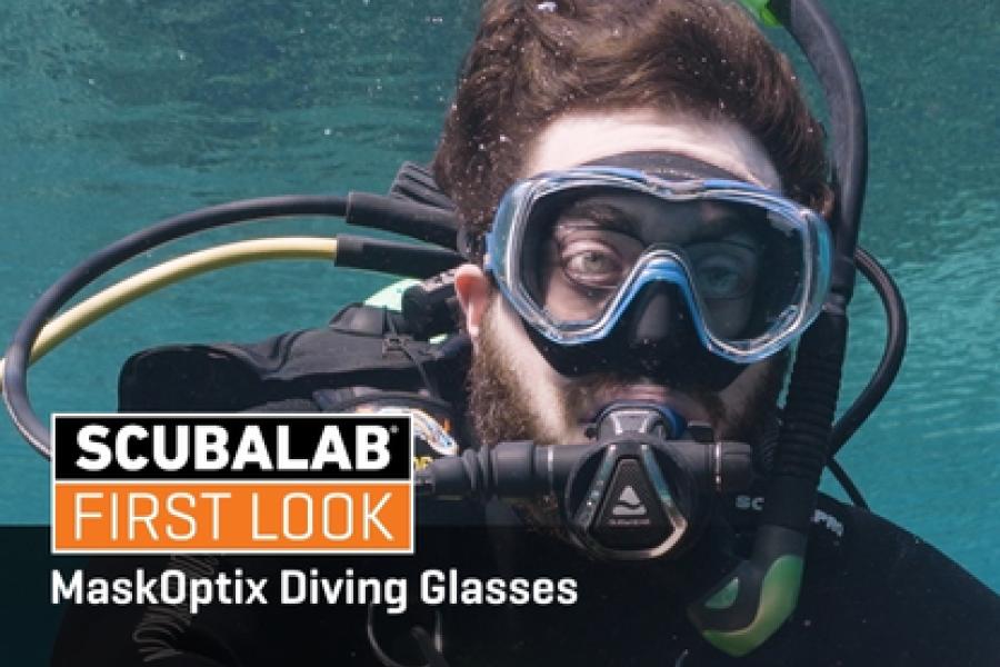 ScubaLab First Look: MaskOptix Diving Prescription Glasses | Scuba Diving