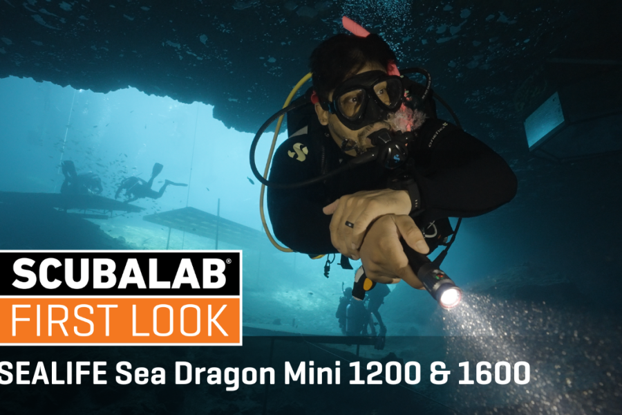 SeaLife Sea Dragon Mini 1200 & 1600 | ScubaLab First Look | Scuba Diving