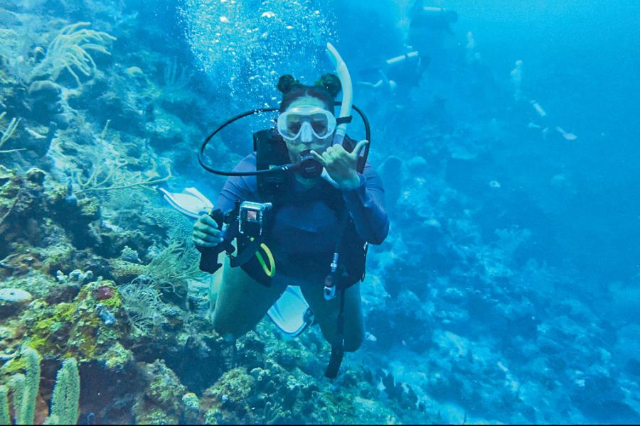 PADI Club Member Spotlight: Chrisie John | Scuba Diving