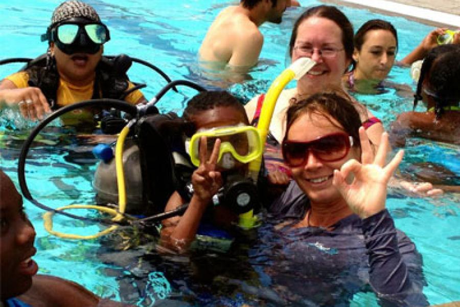 Youngest PADI Female Course Director Celebrates 15 Years Volunteering ...