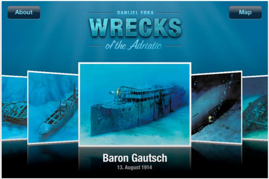 Scuba App Review: Wrecks of the Adriatic | Scuba Diving