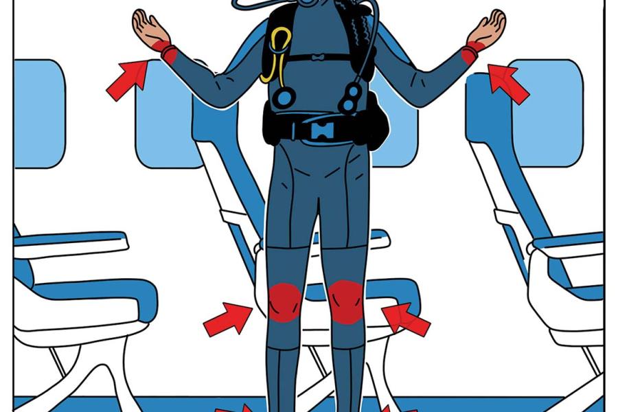 Fraught Flight | Lessons for Life | Scuba Diving