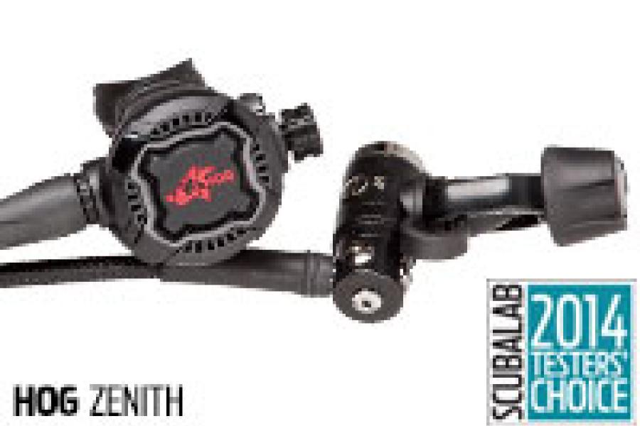 2014 ScubaLab Testers' Choice: Hog Zenith Regulator | Scuba Diving